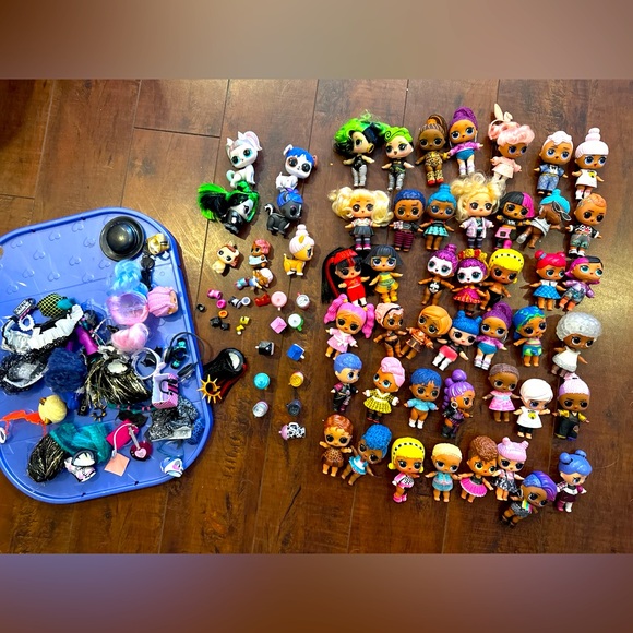 L.O.L. Surprise! | Toys | Lol Surprise Bundle 45 Dolls Pets Accessories ...